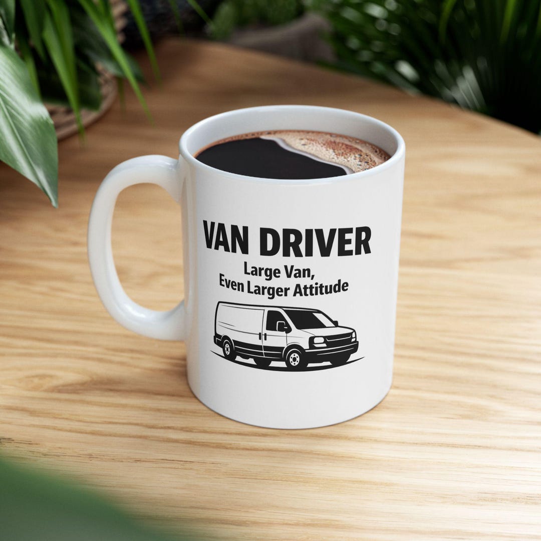 Van Driver Gift, Funny Van Driver Gift, Gifts for Van Driver, Van ...