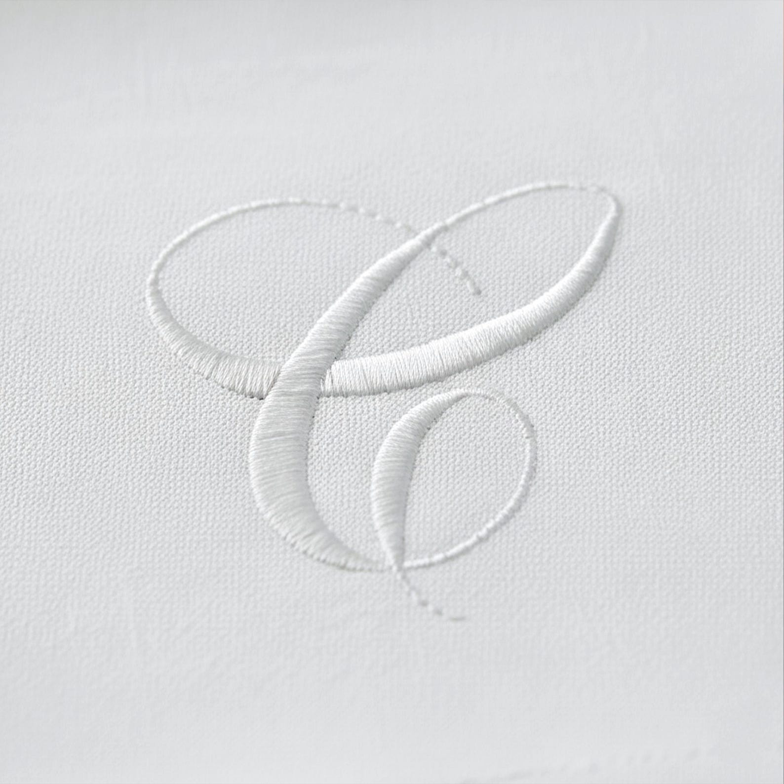 Monogram Embroidered Linen Napkins, Personalized Linen Napkin ...