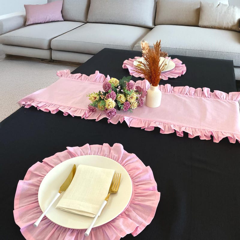 Ruffled Placemats - Etsy
