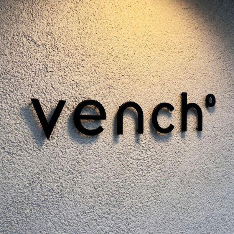 Custom Metal Letters, Storefront Sign, Company Logo Sign, Laser Cut ...