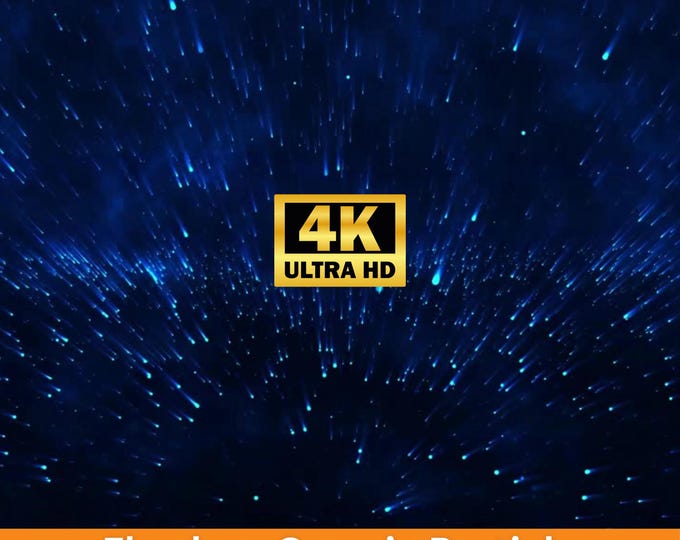 Flawless Cosmic Particle Background 4K Animation - Etsy