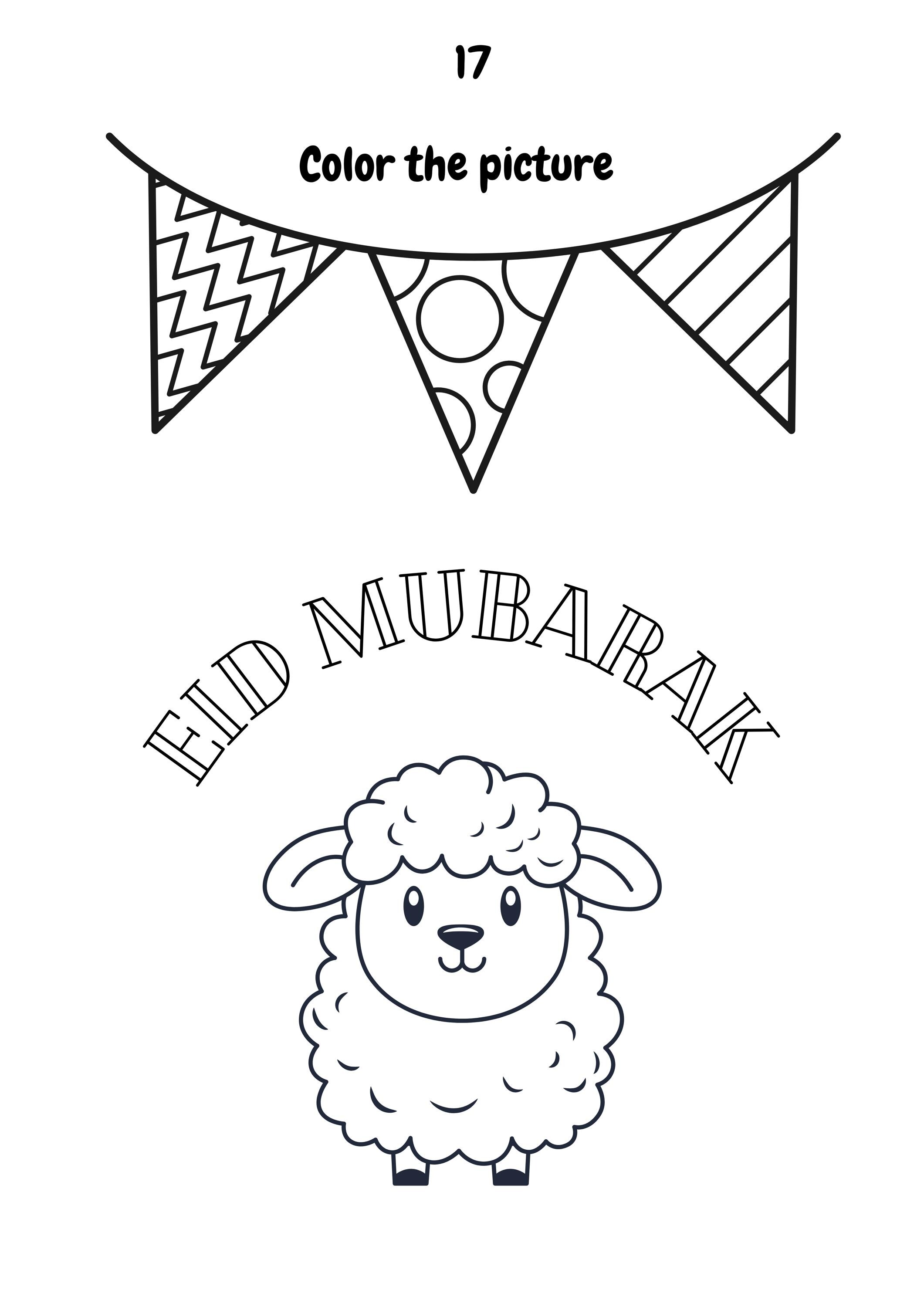 Hajj Kids Activity, Eid Al Adha Printable, Eid Al Adha Activities, Eid ...