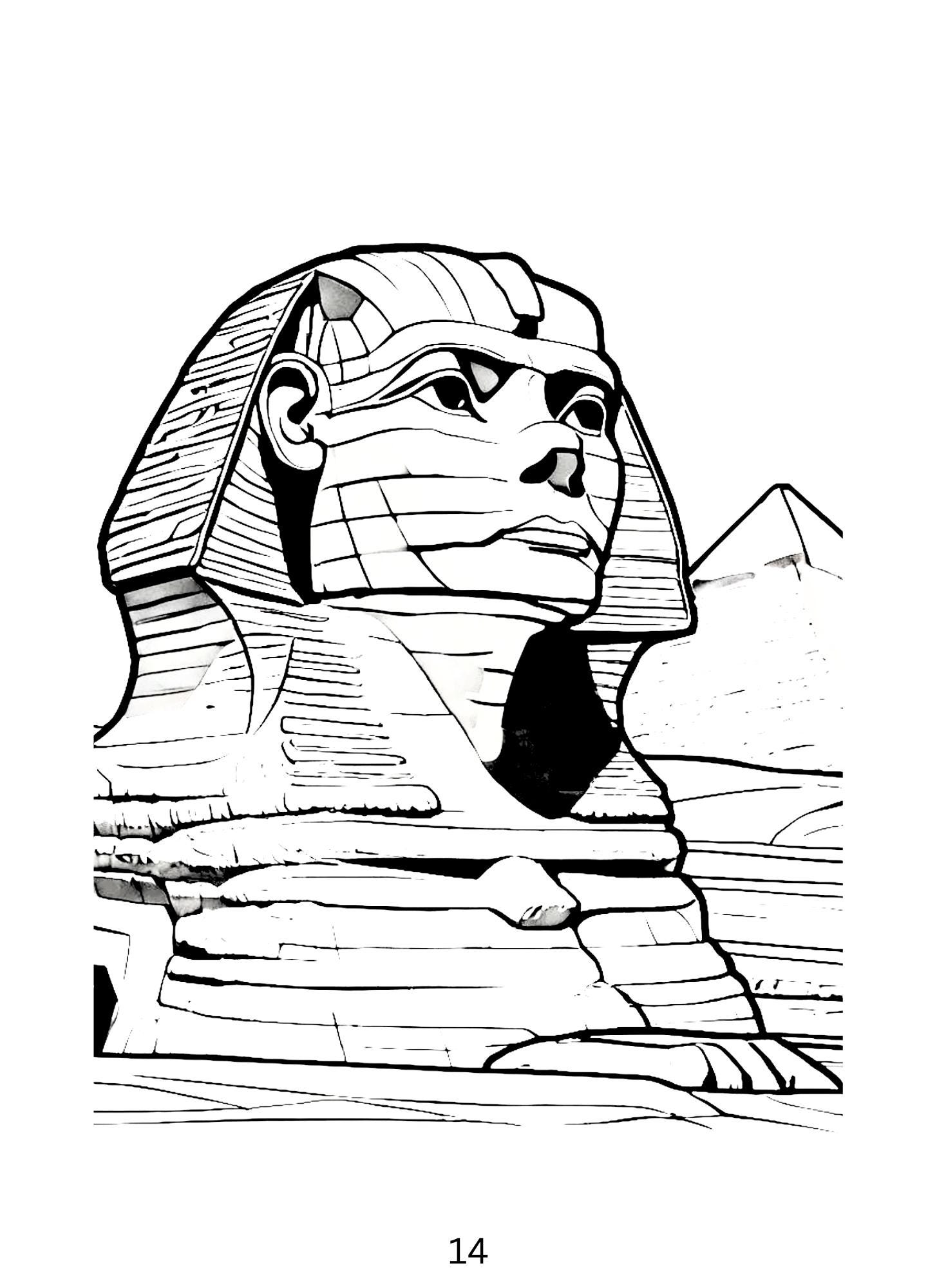 Egyptian Pharaohs Coloring, Ancient Egypt Coloring Pages, Egyptian ...