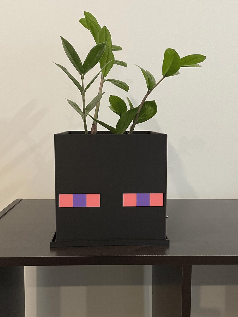 Minecraft Enderman Planter – Unique Desktop Plant Decor for Gamers ...
