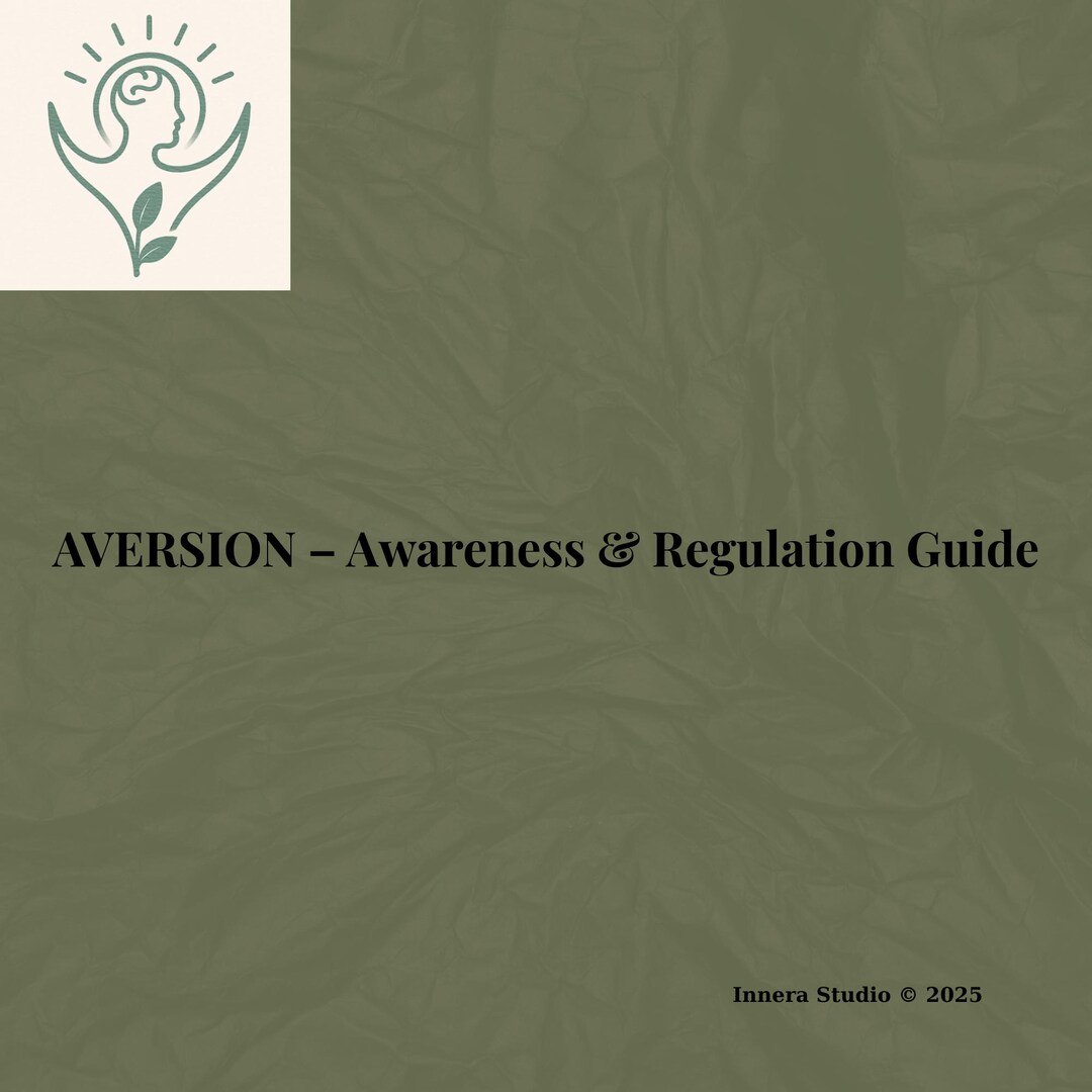Aversion Emotion Worksheet PDF | Emotional Awareness Printable ...