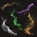 Magic PNG Clipart Bundle, 14 Glowing Light Swirls, Fantasy Overlay ...