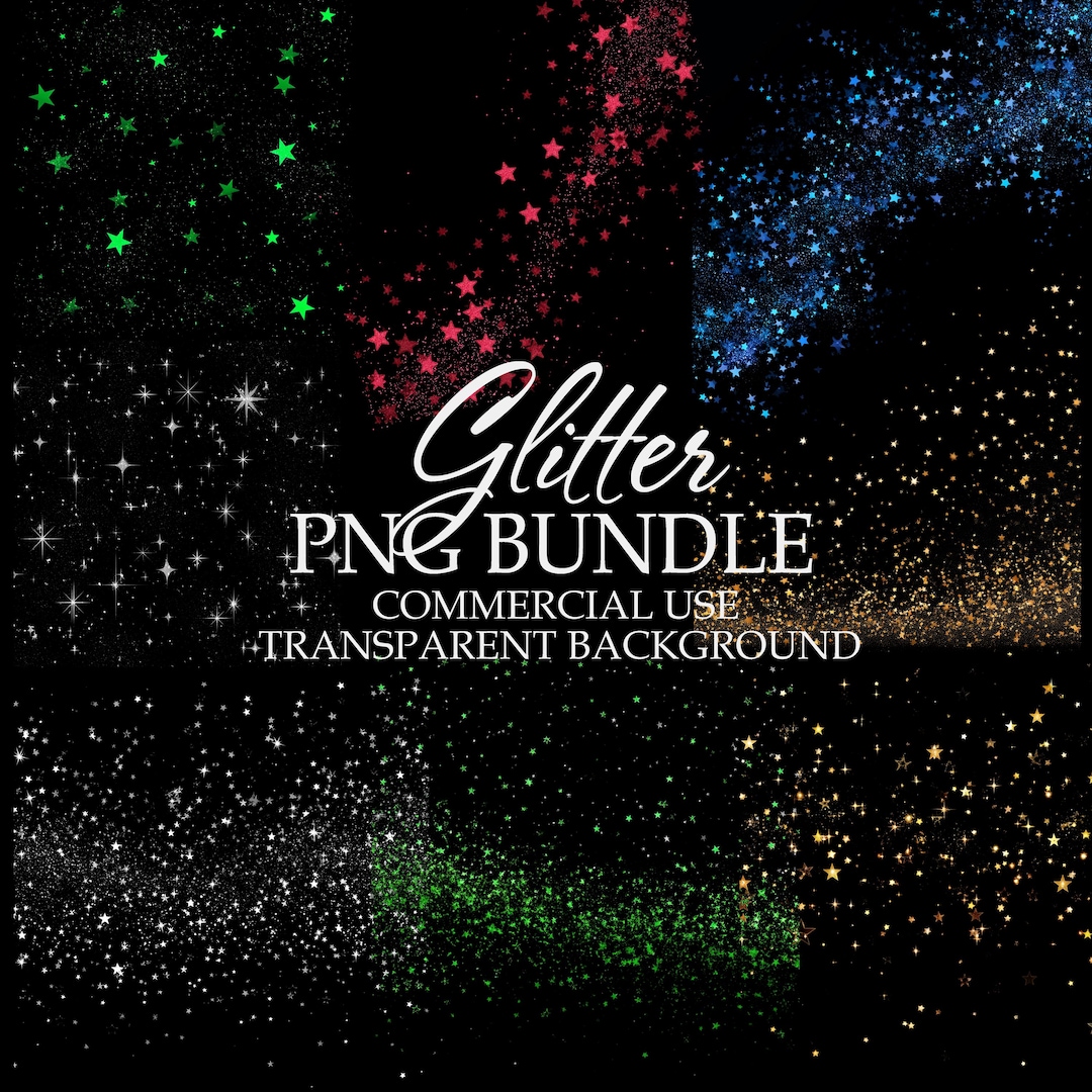 Glitter PNG Clipart | Stars Png | Gold Silver Blue Sparkle Overlay ...
