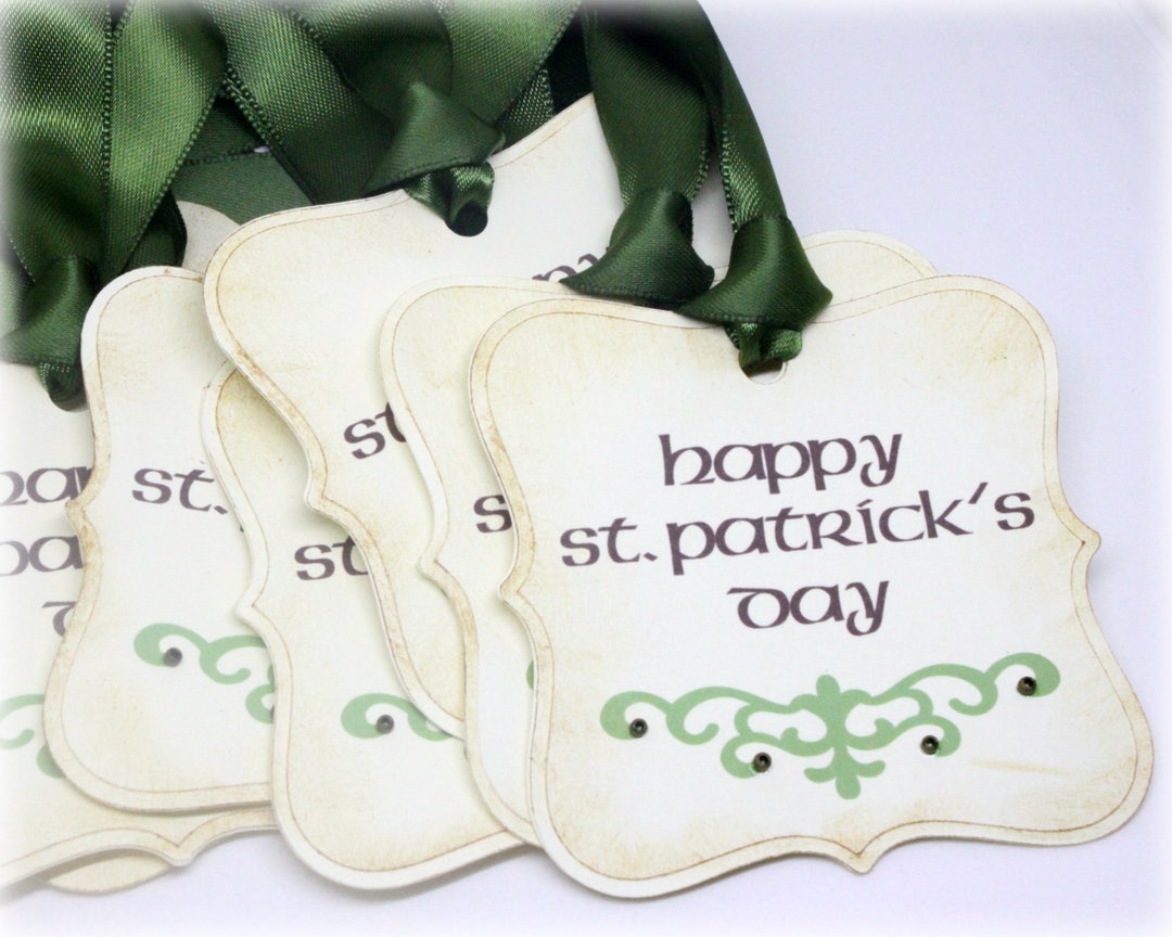 St Patrick's Day Gift Tags (tripled Layered) - Happy St. Patrick's Day ...