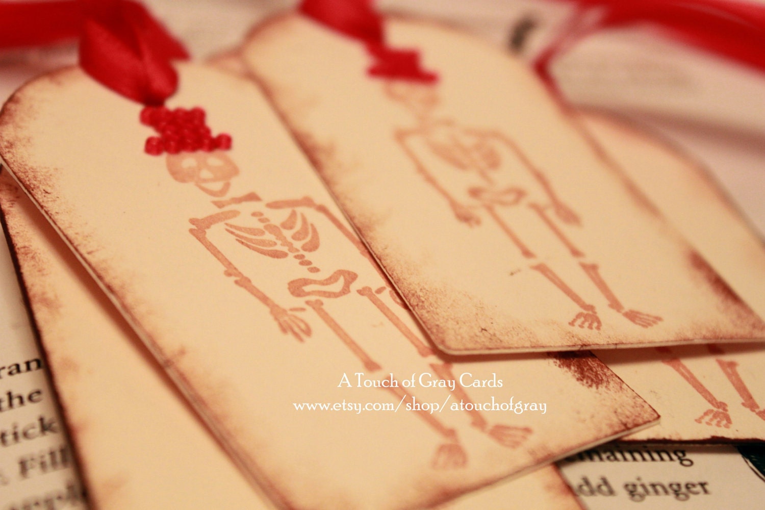 Halloween Gift Tags Top of the Morning to You Vintage Inspired Handmade ...