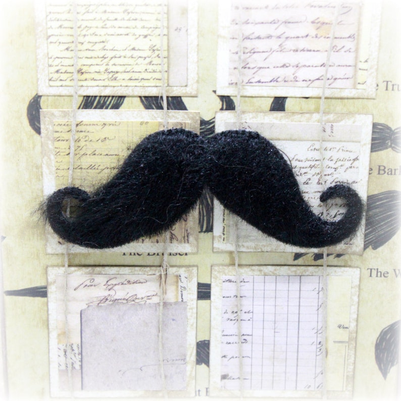 Father's Day Mustache Card Stache Card Hipster Card - Etsy