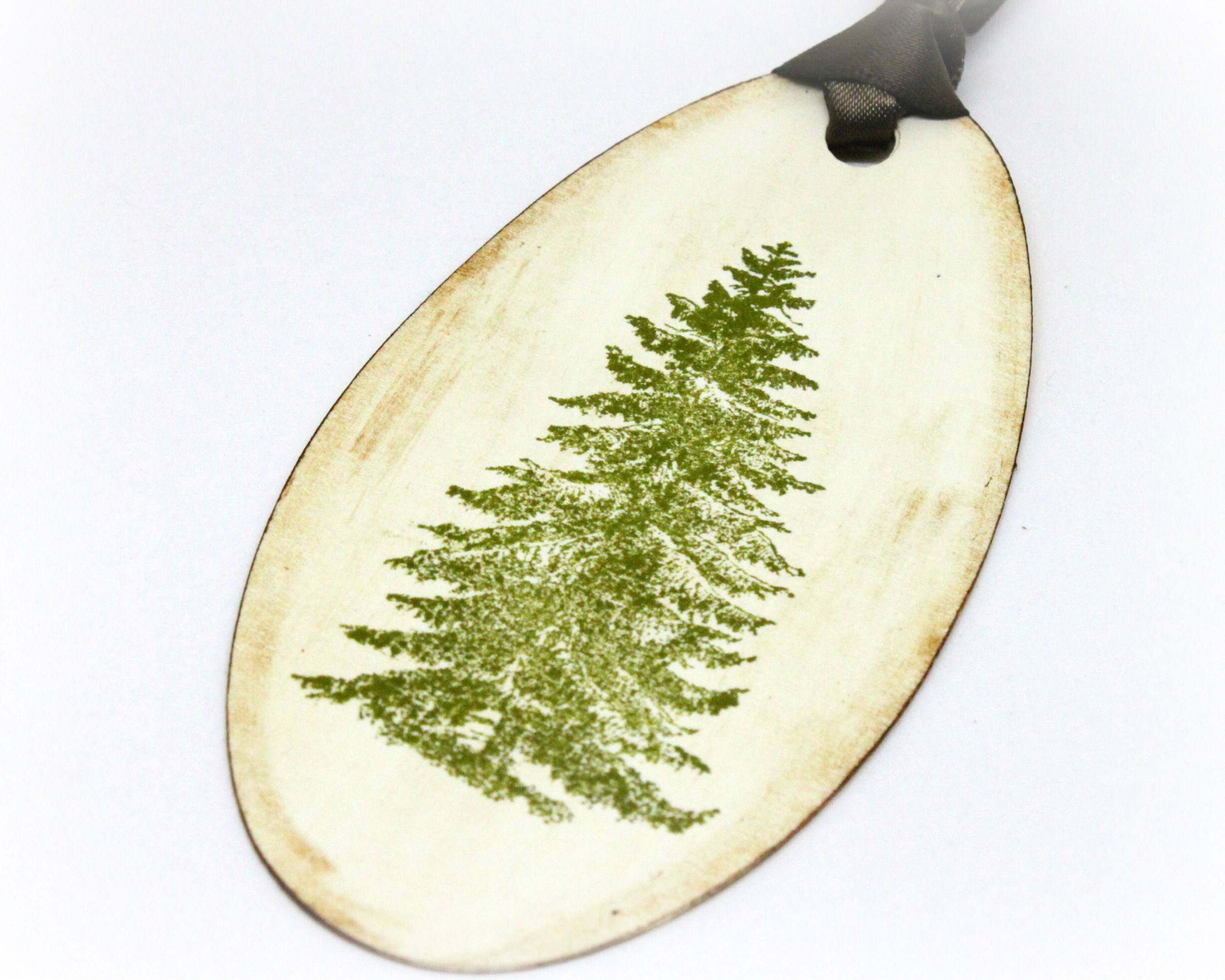 Christmas Gift Tags (double Layered) - Christmas Tree Tags - Vintage ...