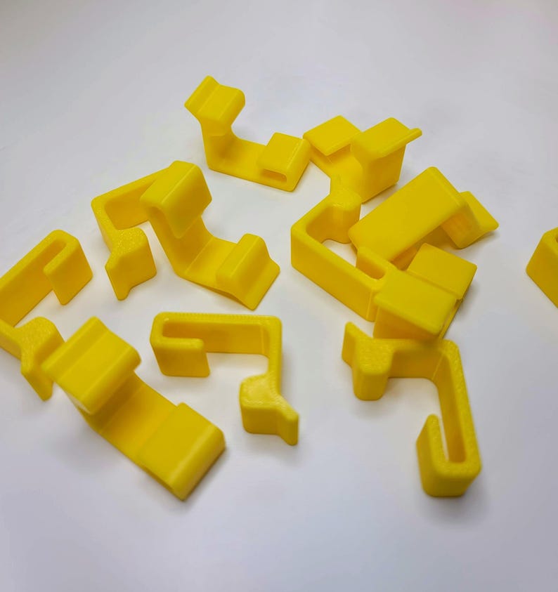Yellow Top Tote Lid Clips: PETG Storage Bin Lockers - 6 Pack - Etsy