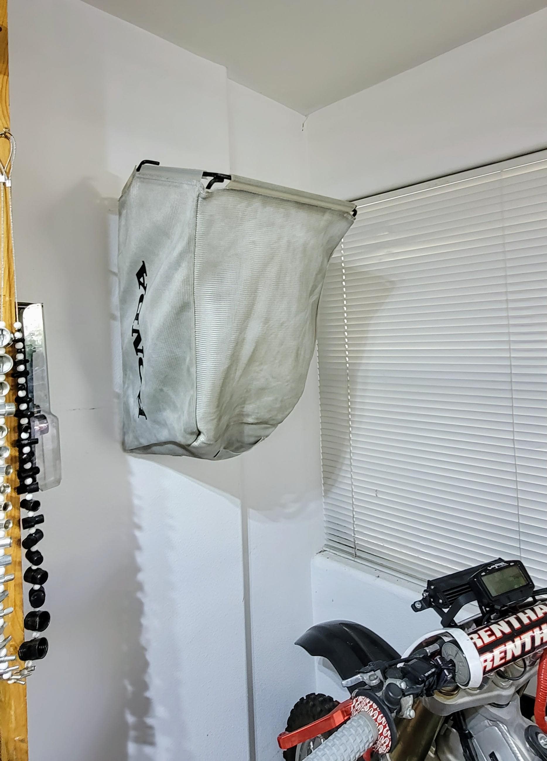 Lawn Mower Bag Wall Mount: Universal Garage Storage Bracket - Etsy