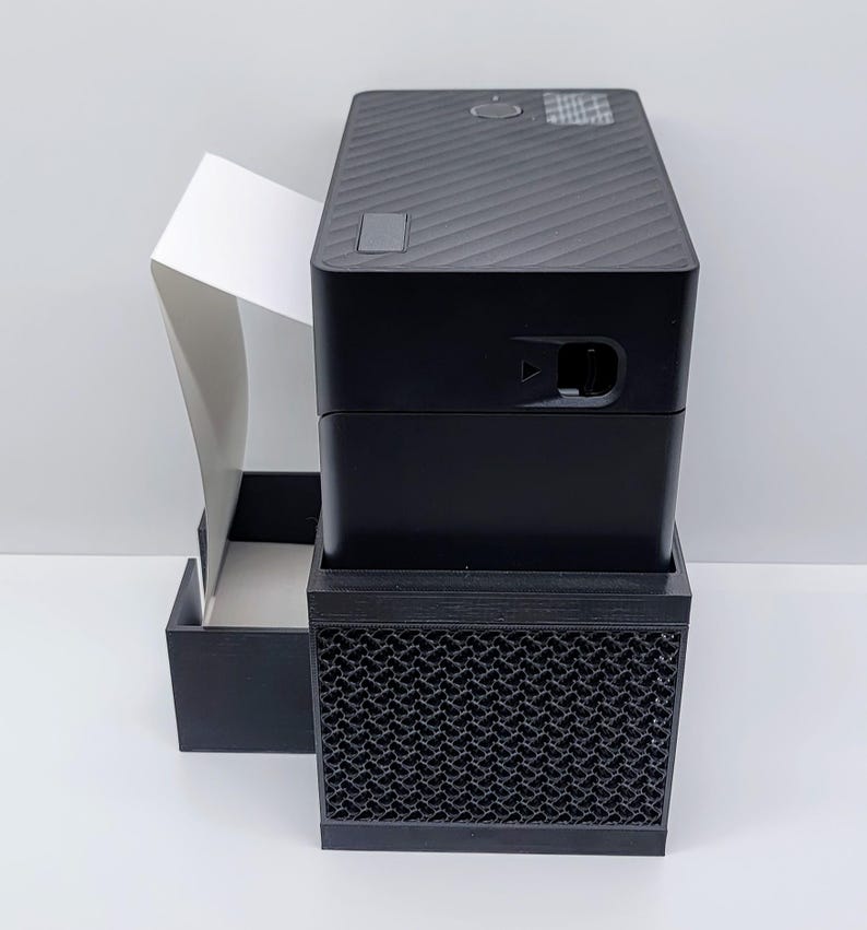 Custom Label Printer Stand With Built-in Label Tray – Fits 4x6 Thermal ...