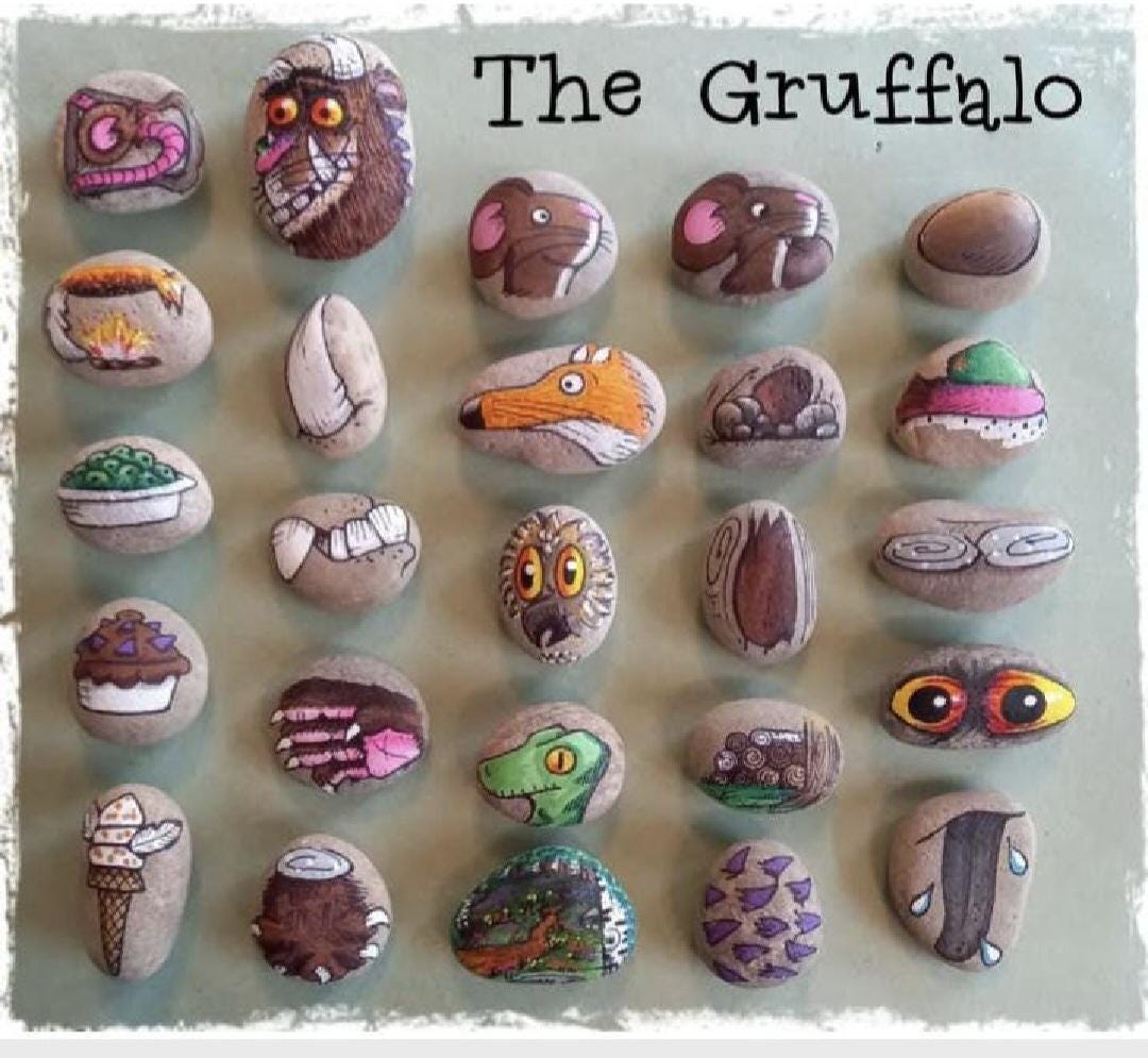 The Gruffalo Inspired Storystones - Etsy