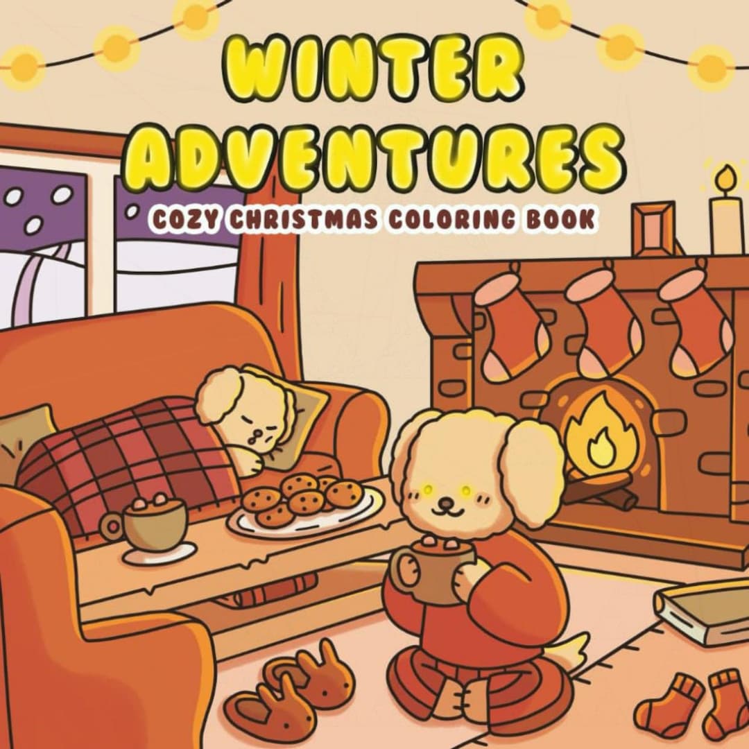 Coloring Book for Adults & Kids, Printable Coloring Pages PDF, Fun ...