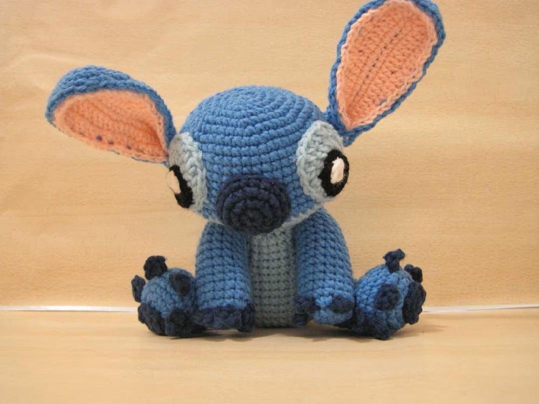 Stitch Amigurumi Crochet Pattern | Alien Plush PDF | Lilo & Stitch ...