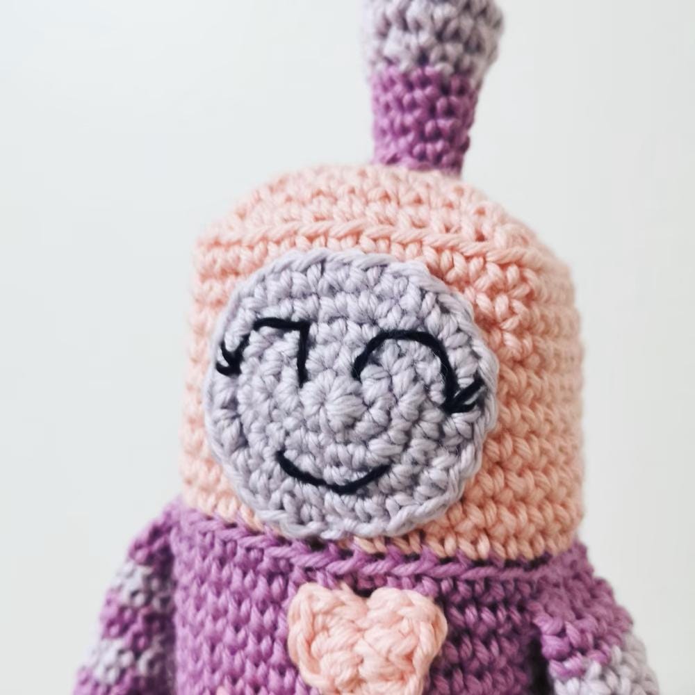 Lovebot Amigurumi Crochet Pattern | Fifi the Robot Plush | PDF Digital ...