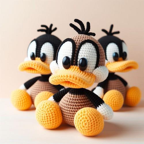 Daffy Duck Crochet Pattern - Etsy