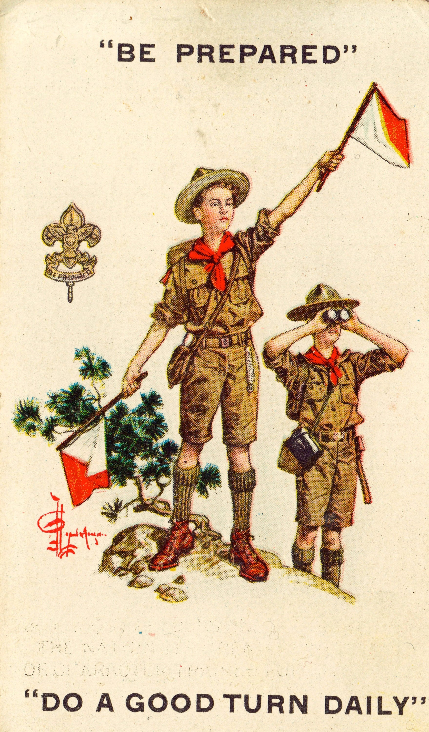 Vintage Digital Download " Be Prepared" & "do A Good Turn Daily" Circa ...