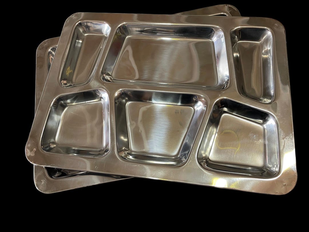 Prison Cafeteria Trays Metal NOS - Etsy