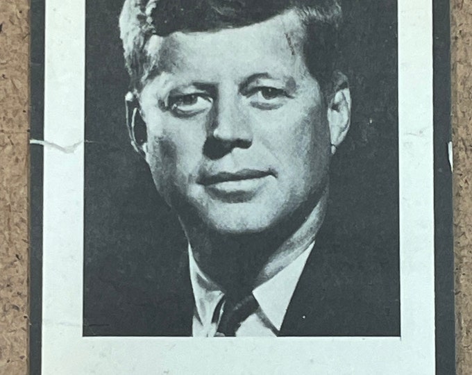 John F Kennedy Mourning-prayer-funeral Card 1963 - Etsy