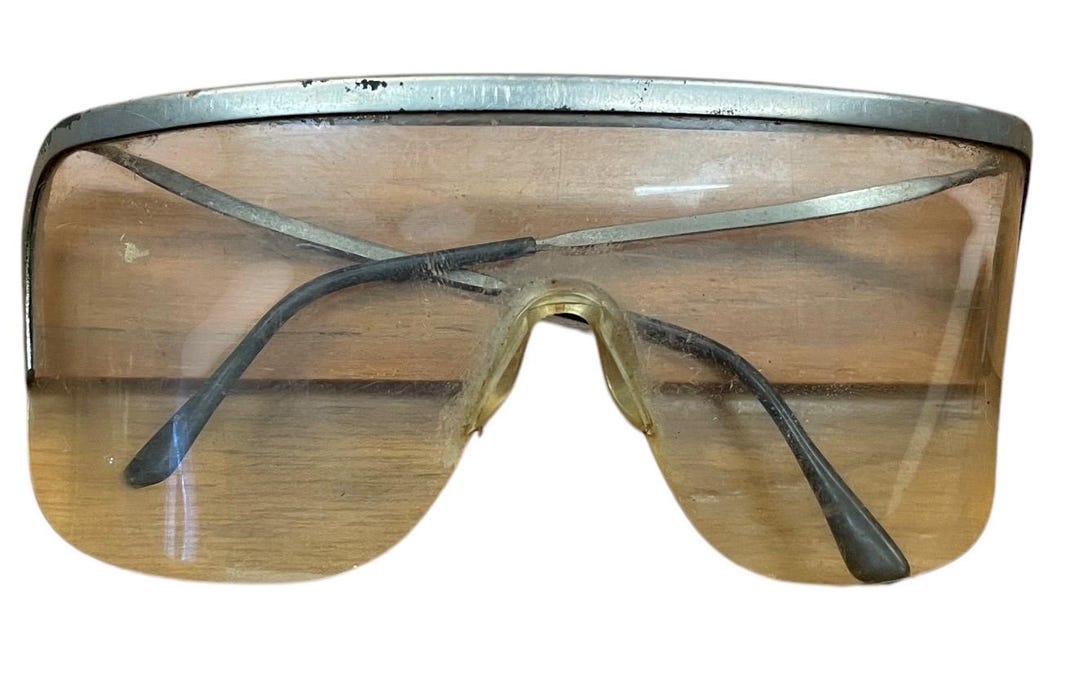 Super Cool Visors- Vintage Motorcycle Wrap Around Glasses 1960’s - Etsy