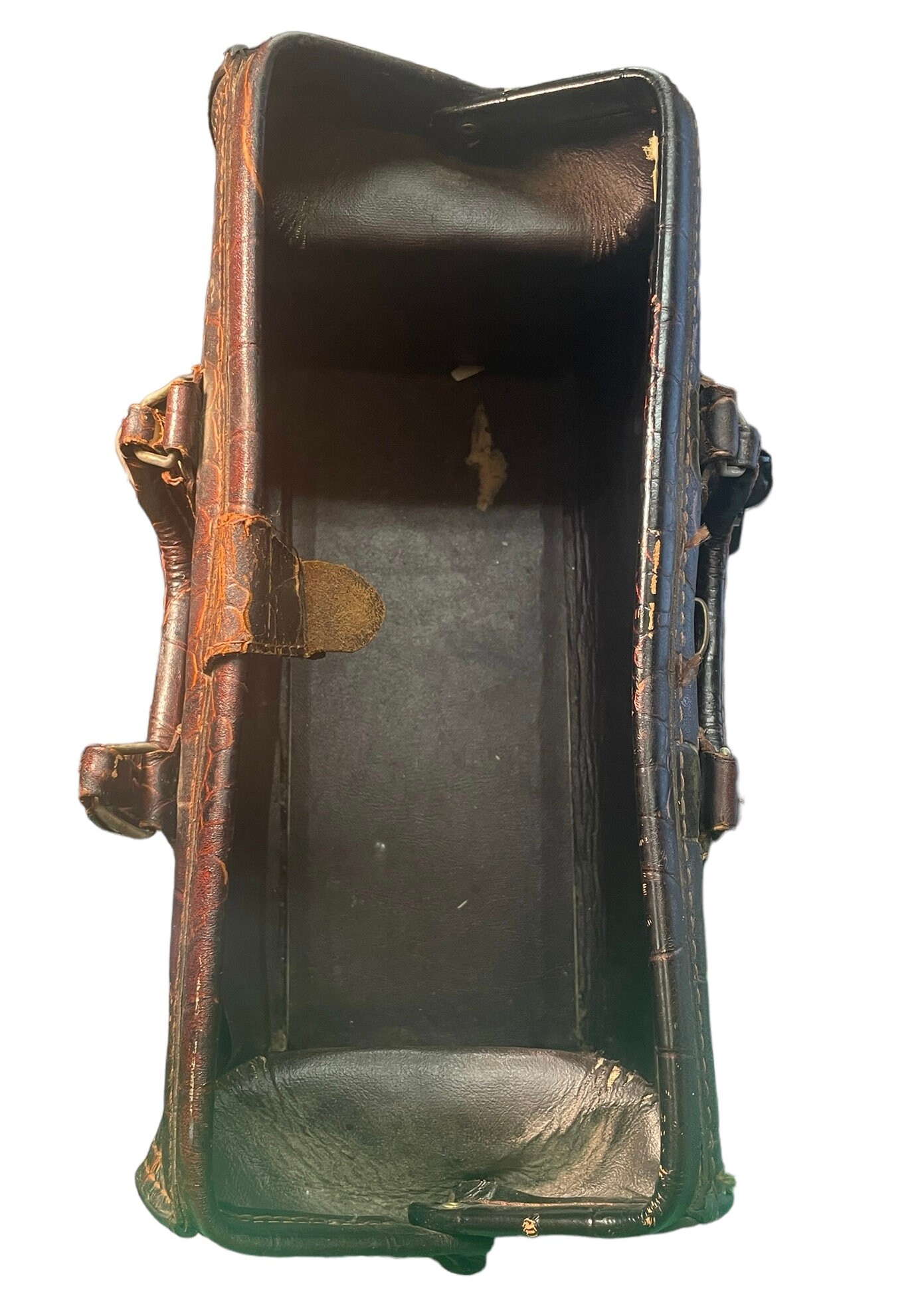 Antique Alligator Doctor Bag Large Scales by HOMA KRUSE Excellent ...