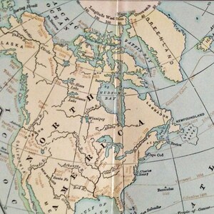 1885 "map to Illustrate Early Voyages and Discoveries of North America ...