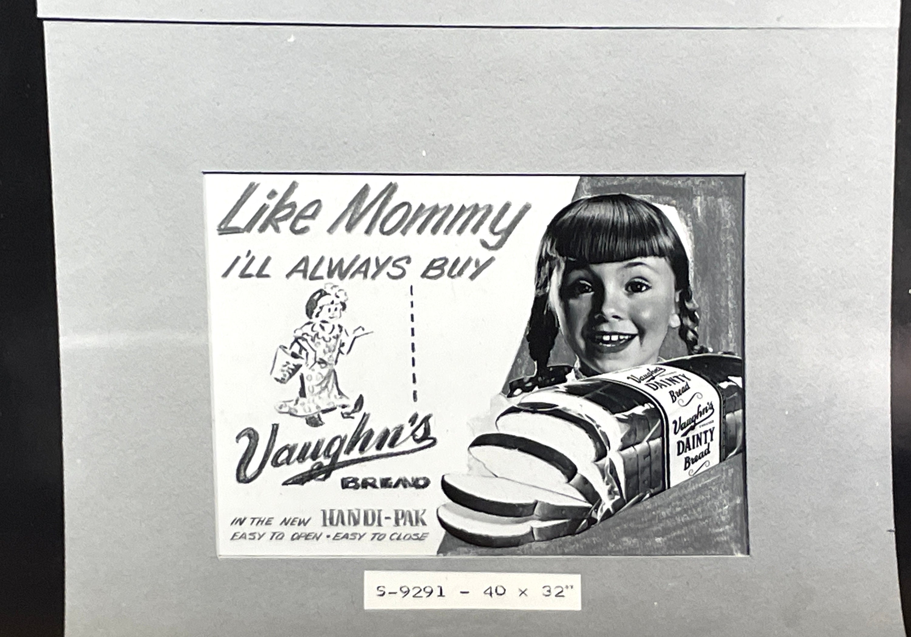 1960s - Original- Vintage - Vaughn's Bread - Advertising Photographs ...