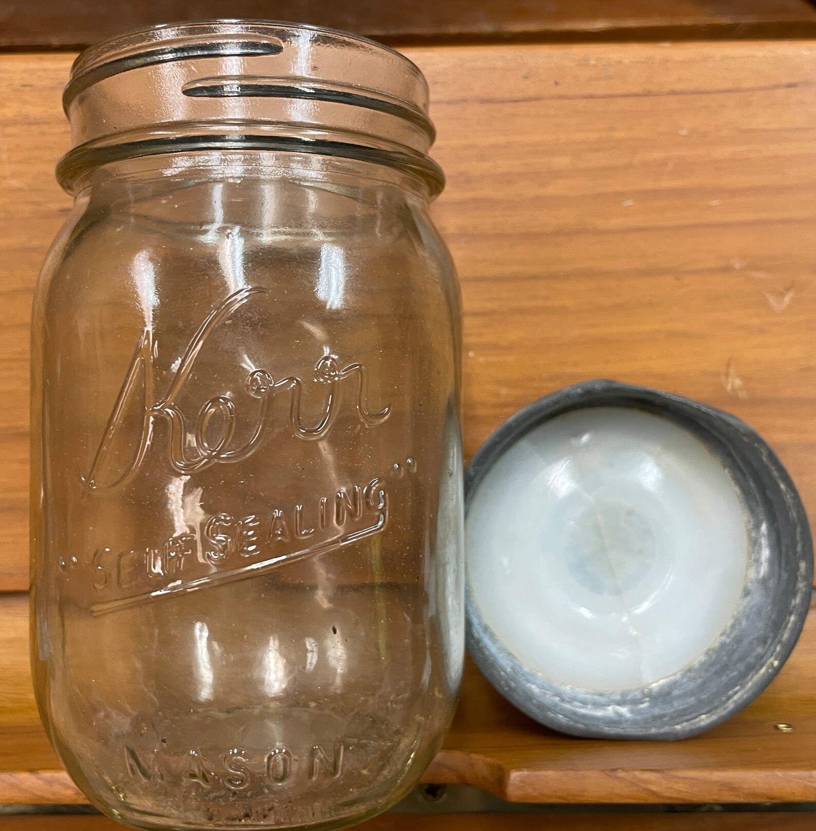 1950s Kerr Pint Mason Preserving Jar With Self Sealing Lid - Etsy