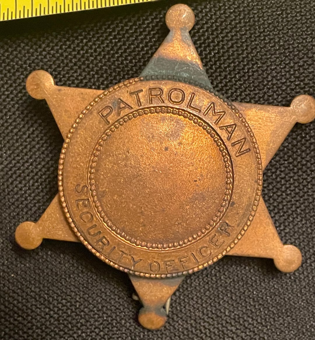 Movie Prop Police Badges - Etsy