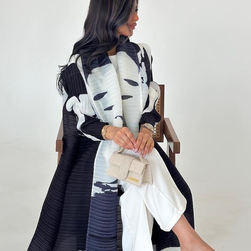 Fancy Abaya Black - Etsy