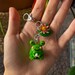 Frog Keychain With Onigiri | Hand-made • Made to Order - Etsy
