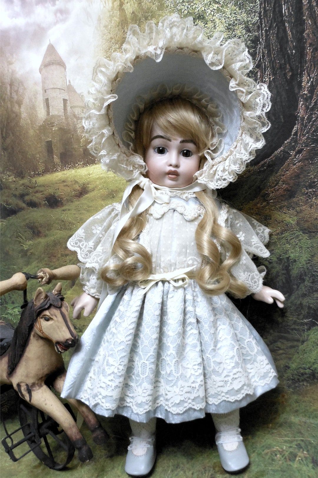 Darling Circle Dot Bru Crescent Bru Bebe Artist Reproduction Doll - Etsy