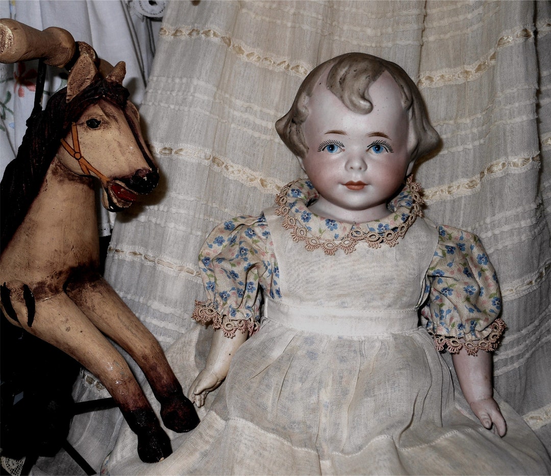 Rarest Antique MIBS Doll by Fulper for Louis Amberg N Sons - Etsy