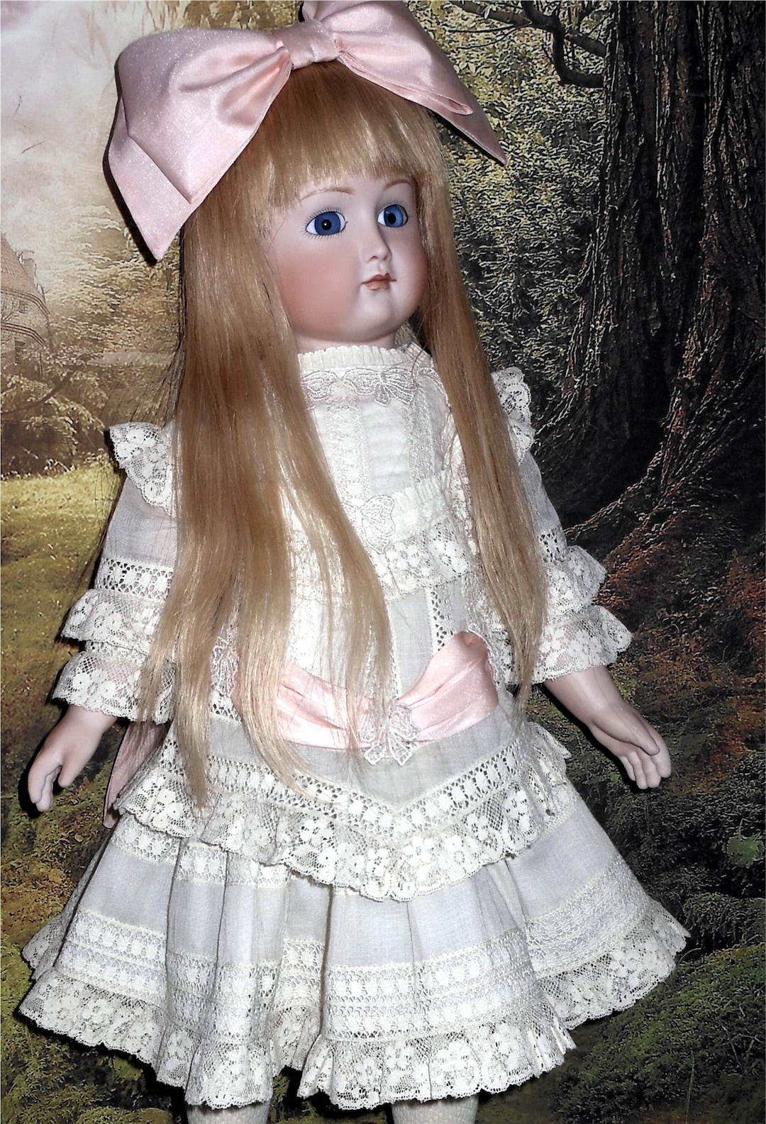 Beautiful Artists Reproduction Doll of Rare Closed Mouth Kestner Doll ...