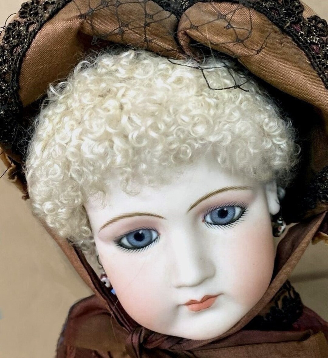 Gorgeous Reproduction Artist Doll Premier Portrait Jumeau 22 Inch Doll ...