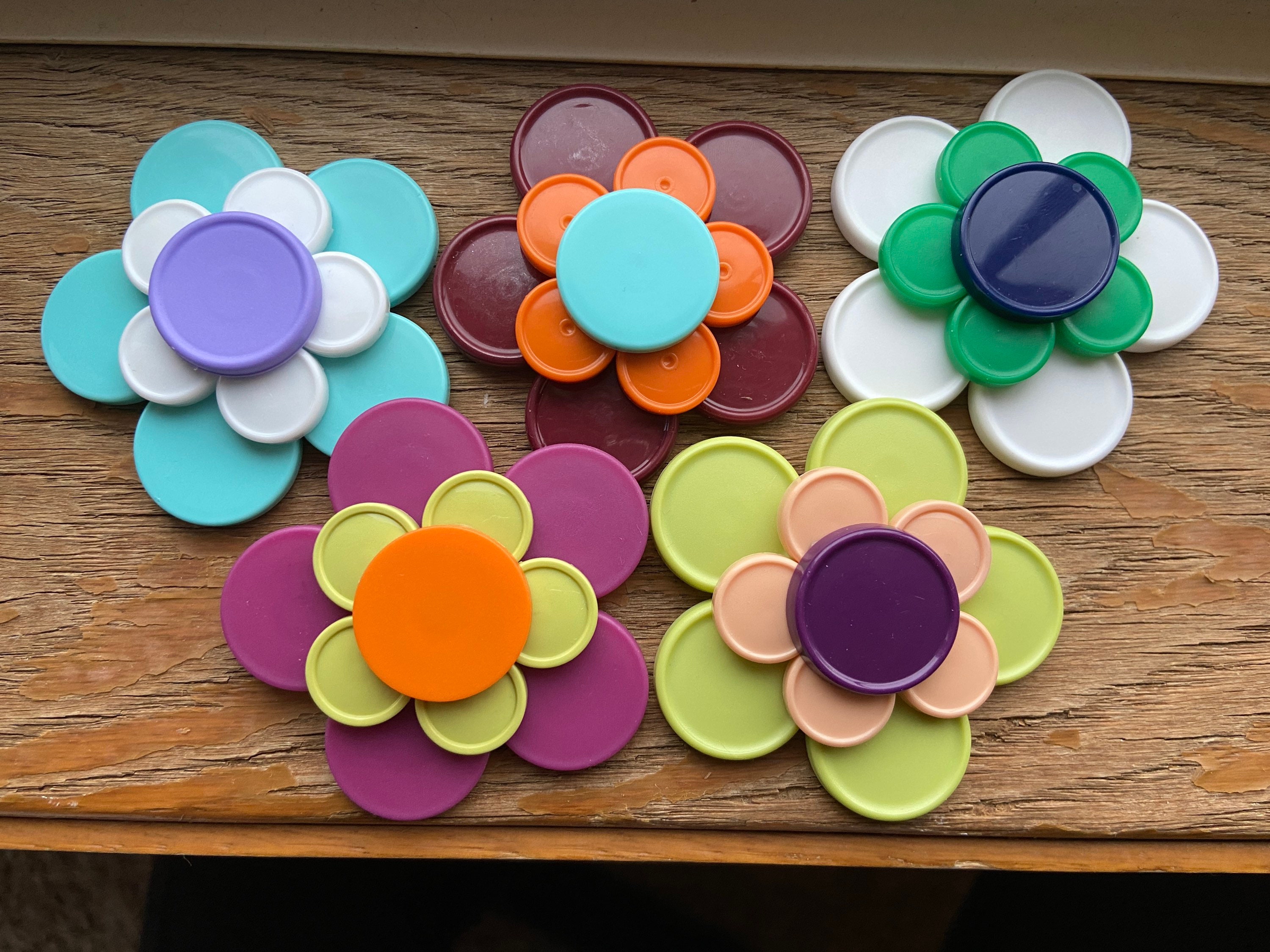 Medication Vial Cap Crafts