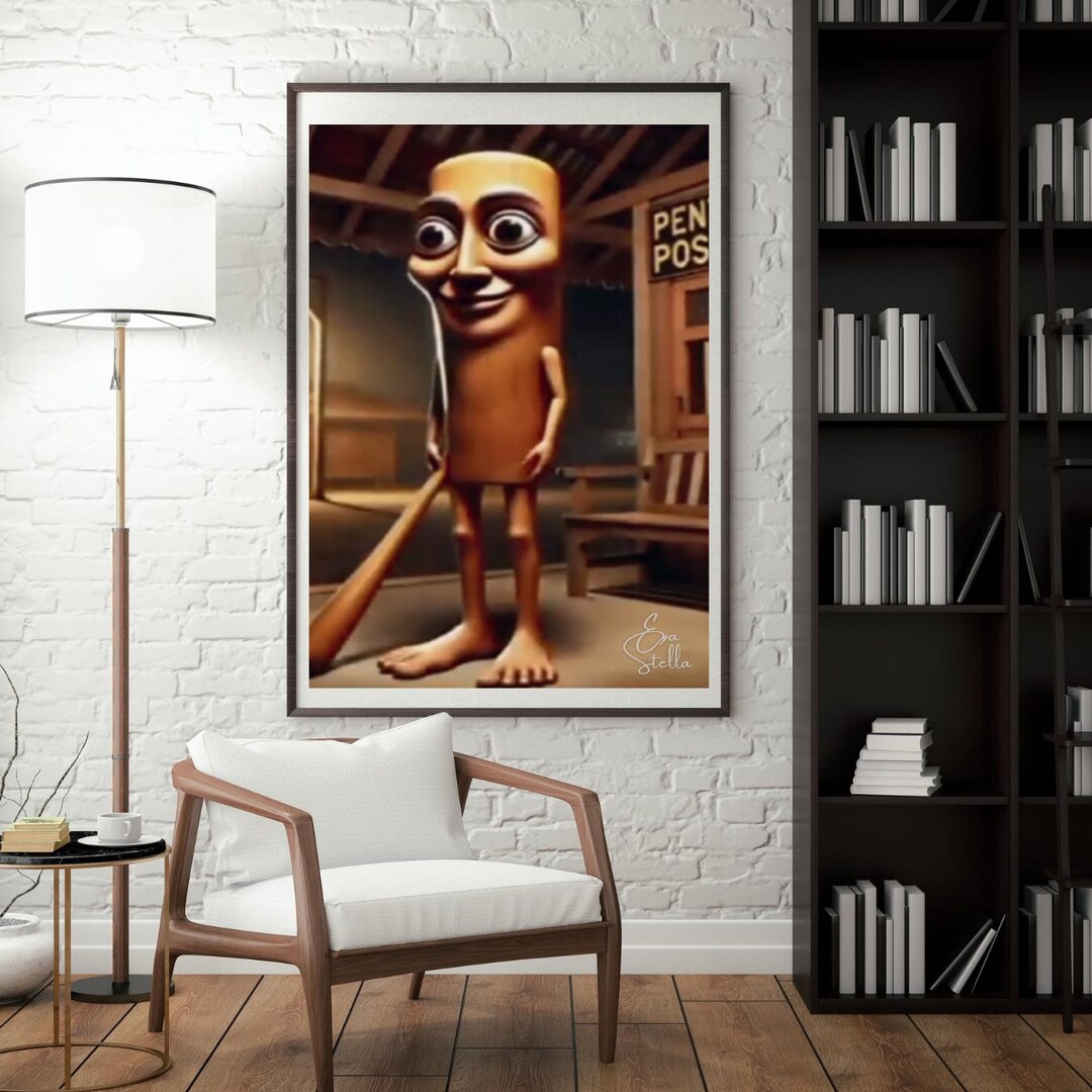 TUNG TUNG TUNG Sahur Meme Poster – Brainrot Wall Art, Viral Internet ...