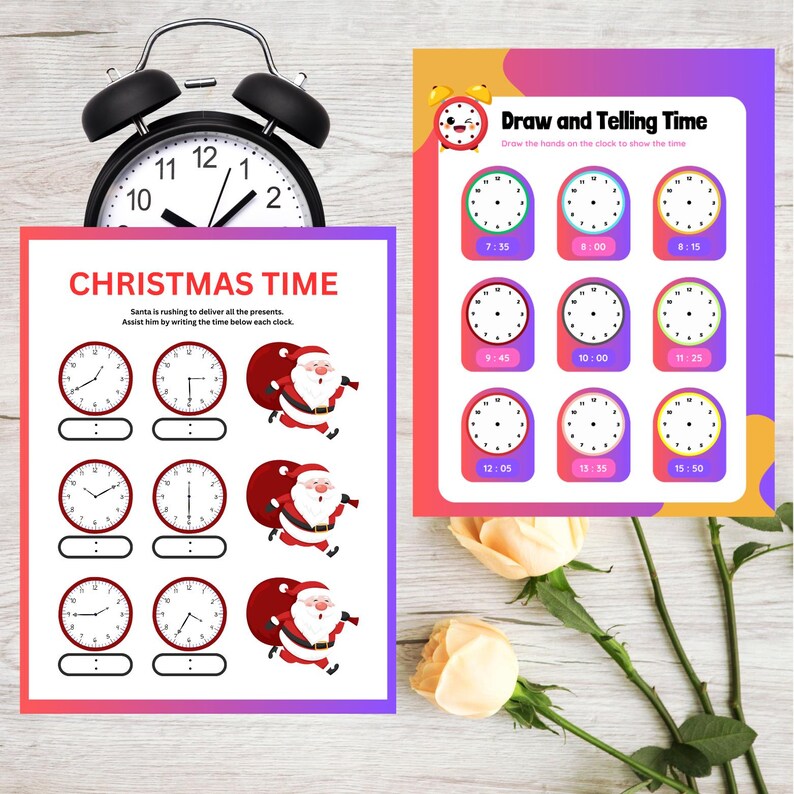 25 Telling Time Worksheets for Kids | Learn to Tell Time | Clock ...