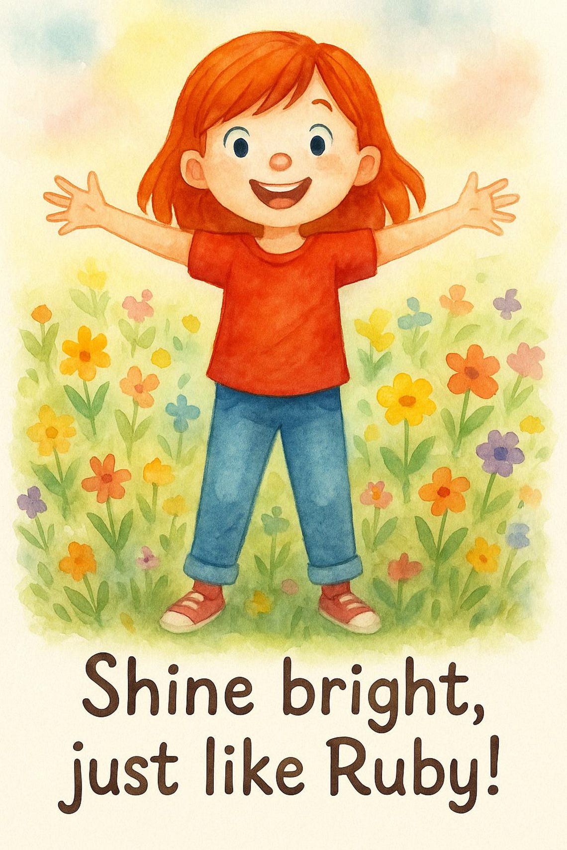 Ruby’s Rainy Day | Printable Children’s Book PDF | Positive Story About ...