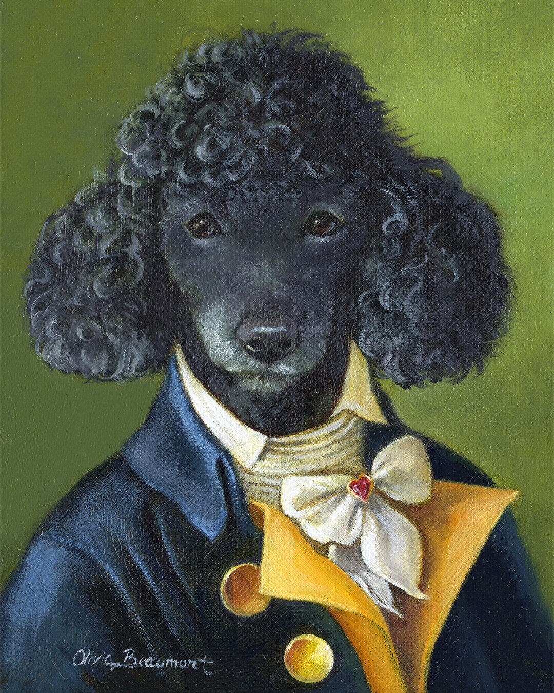 Poodle Art Print - Etsy