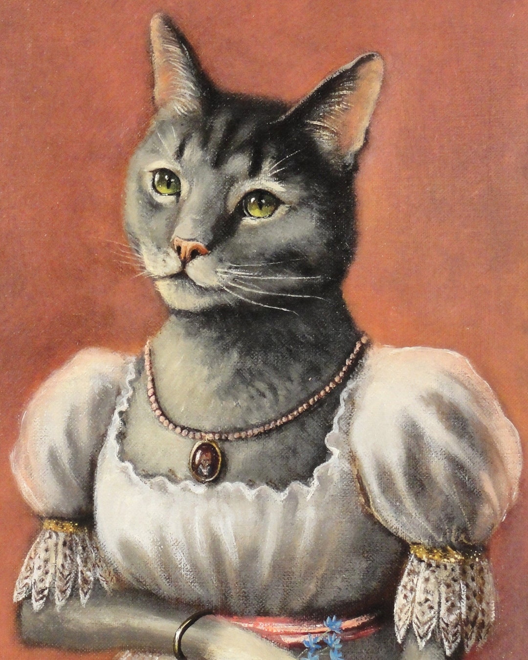 Emma - Cat Print - Etsy