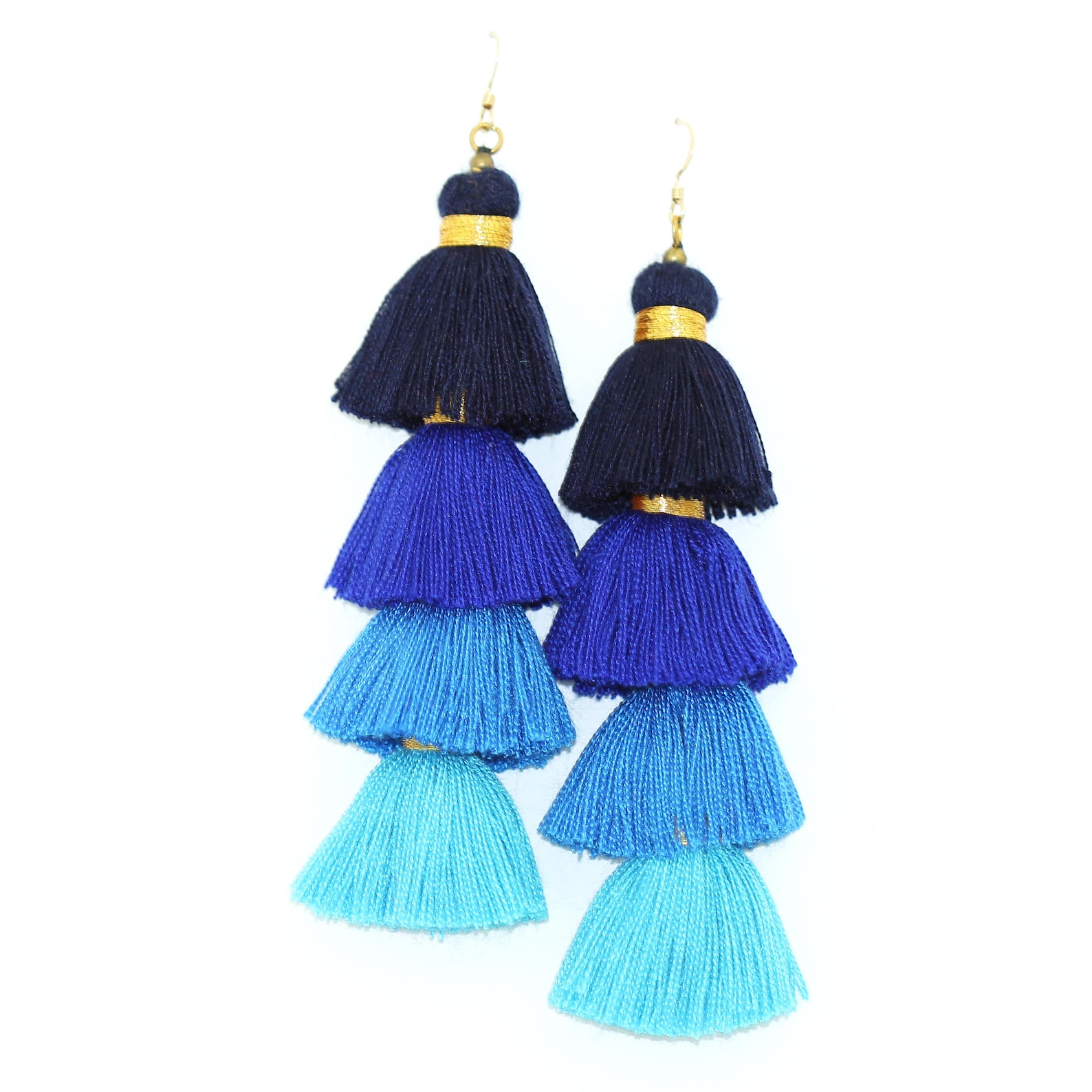 Kristin Perry Colorful Fringe Tassel Earrings - Etsy