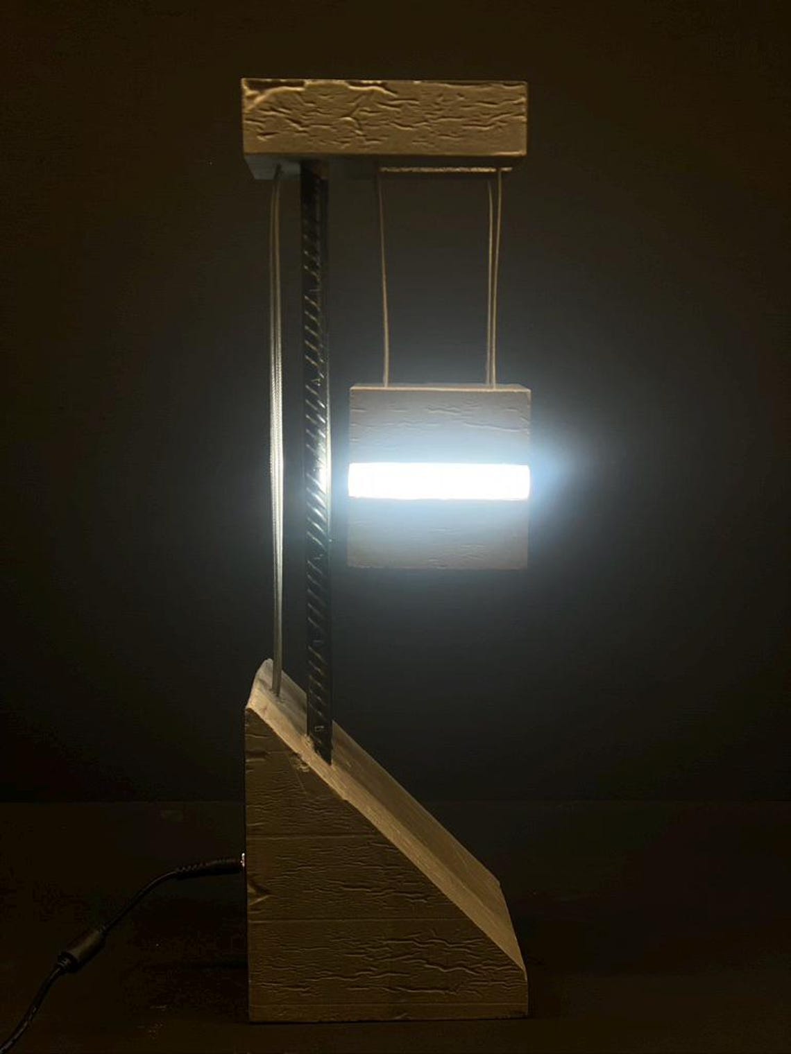 Handcrafted Concrete Lamp “gravity” - Etsy