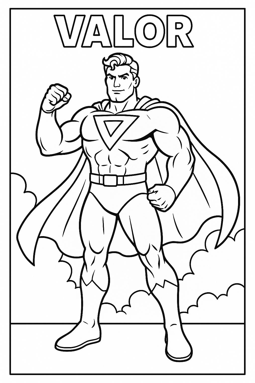 48 Printable Superhero Coloring Pages Digital Book to Download - Etsy