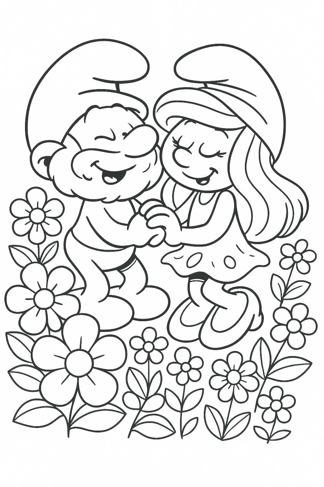25 Smurfs Coloring Pages to Print Coloring Pages for Kids Fun and ...