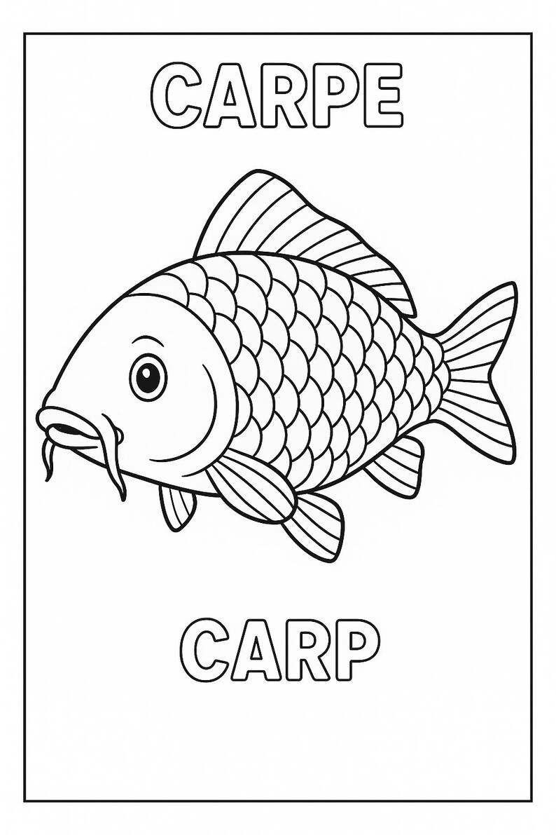100 Educational Animal Coloring Pages French - English Bilingual ...