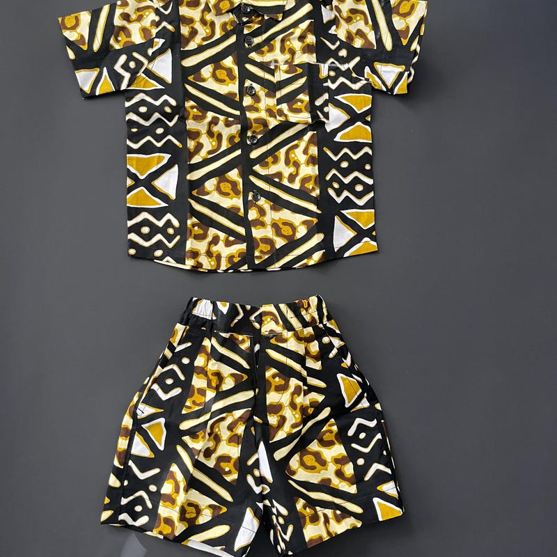 African Print Shorts - Etsy